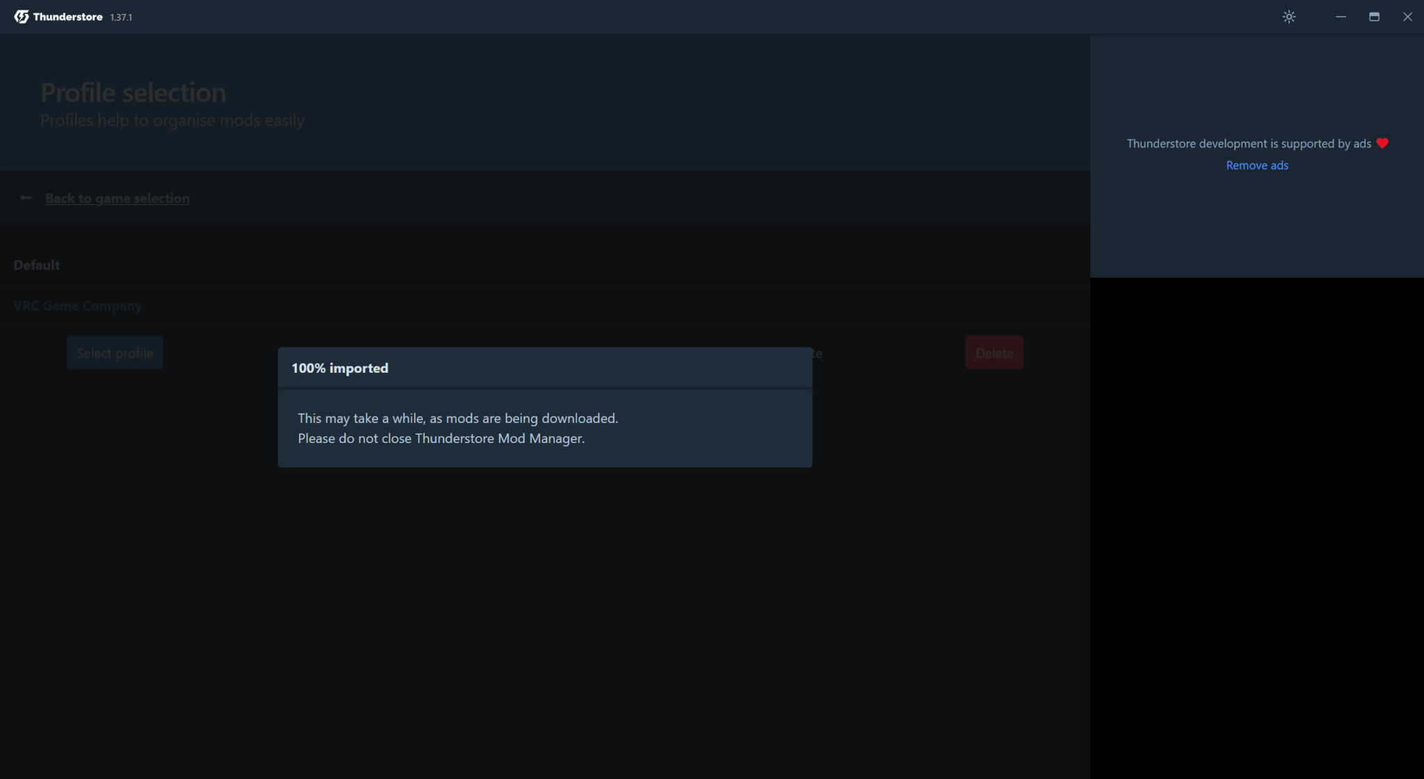 Thunderstore Mod Manager プロファイルの共有・インポート方法 【Lethal Company,Muck,etc.】