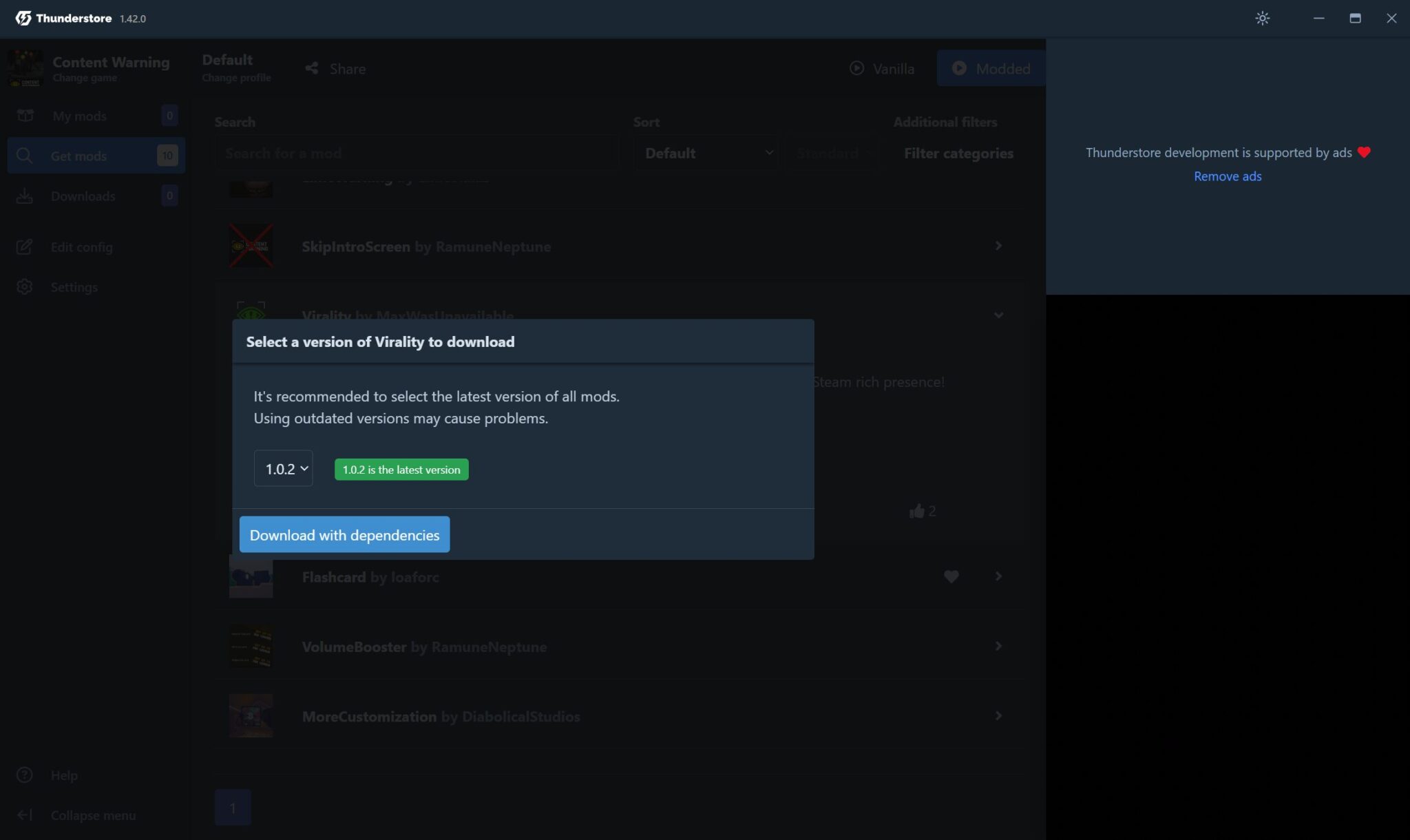 Content Warning MOD導入方法【マルチプレイ人数を4人から増やすMOD,etc.】