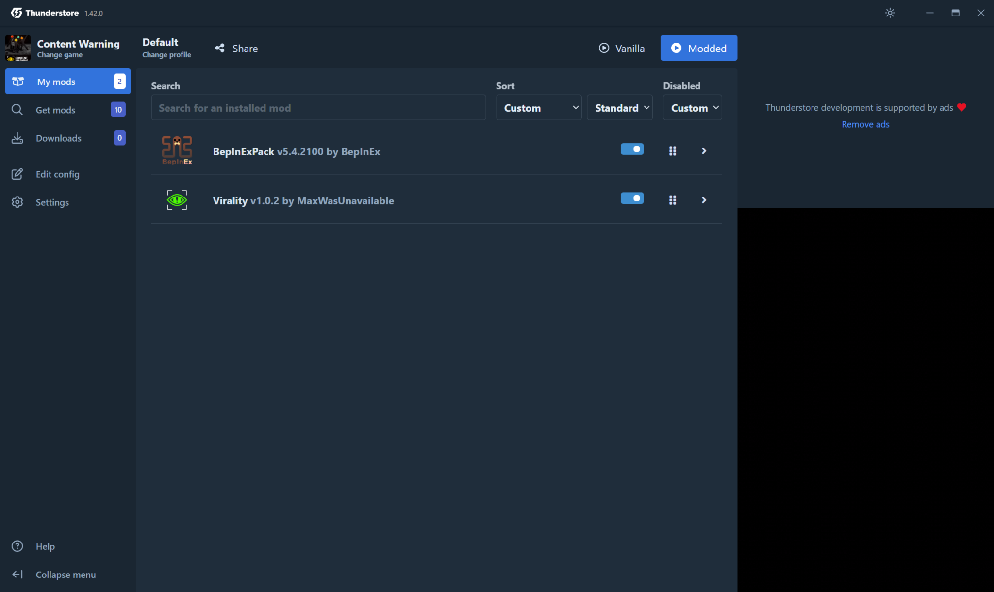 Content Warning MOD導入方法【マルチプレイ人数を4人から増やすMOD,etc.】