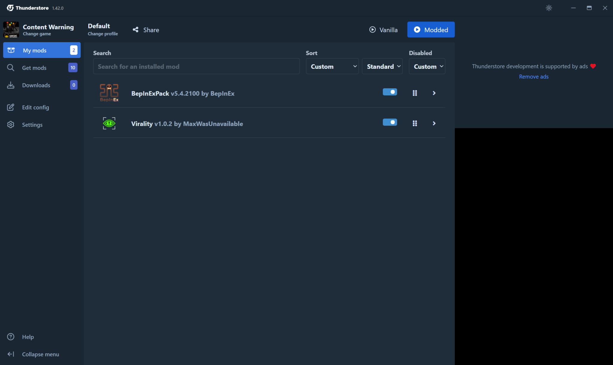 Content Warning MOD導入方法【マルチプレイ人数を4人から増やすMOD,etc.】